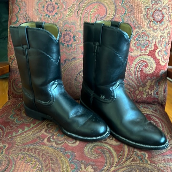 Justin Boots | Shoes | Justin Classic Roper Basics Edition Like New ...
